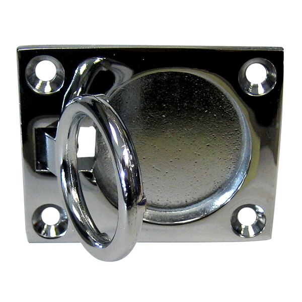 Whitecap Flush Pull Ring - CP/Brass - 2" x 2-1/2" – MARINESURPLUS.COM