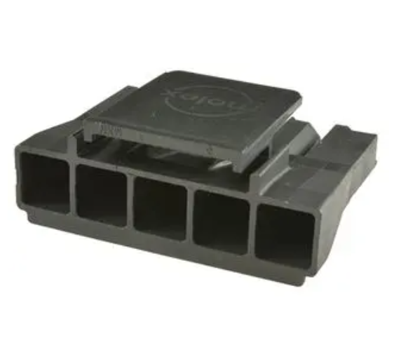 Connector Housing, UL 94V-0, Sabre 44441 Series, Receptacle, 5 Positio ...