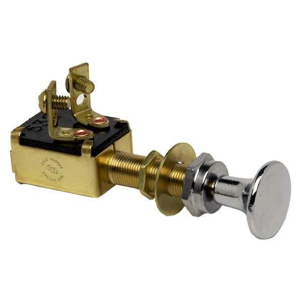 Push Pull Switch SPST Off-On 2 Screw – MARINESURPLUS.COM
