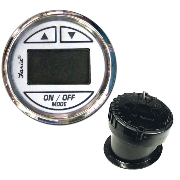 2" Depth Sounder w/In-Hull Transducer - Chesapeake White - Stain ...