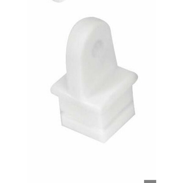 DOCK HARDWARE AND FASTENERS 1 Inch Square; White; Nylon – MARINESURPLUS.COM