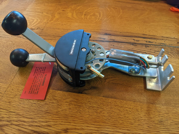 Morse Controls 300138 Dual Lever Marine Control Box Shifter ...